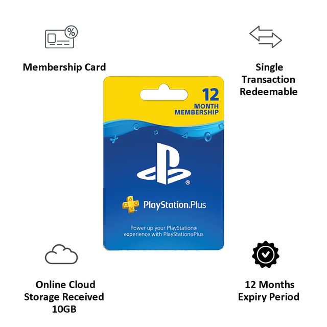 Buy Sony PlayStation Plus - 365 Days Membership Card Online - Croma
