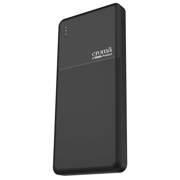 Buy Croma 10000 mAh 22.5W Fast Charging Power Bank (2 Type A & 1 Type C ...