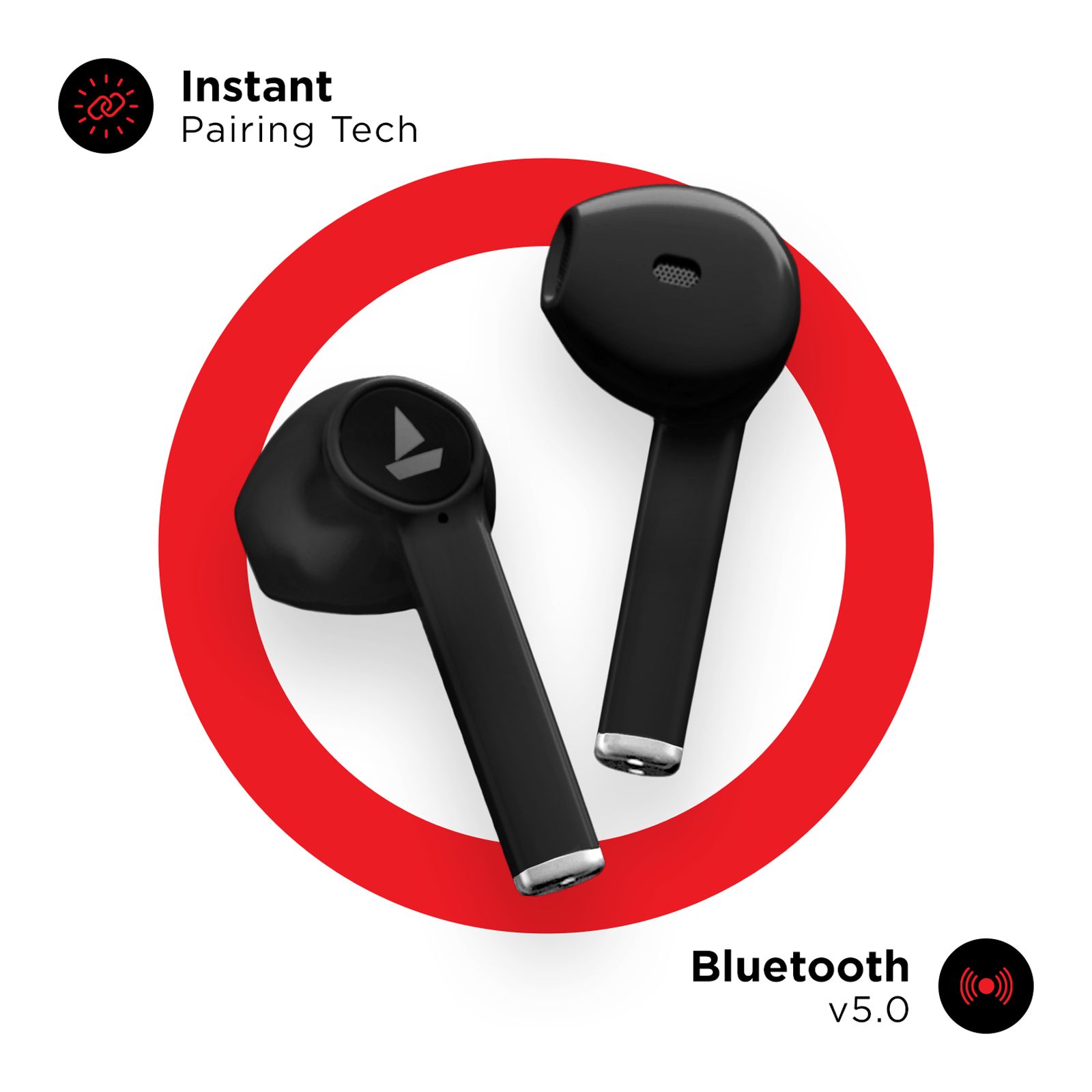 Buy boAt Airdopes 138 TWS Earbuds (12 Hours Playback, Black) Online - Croma