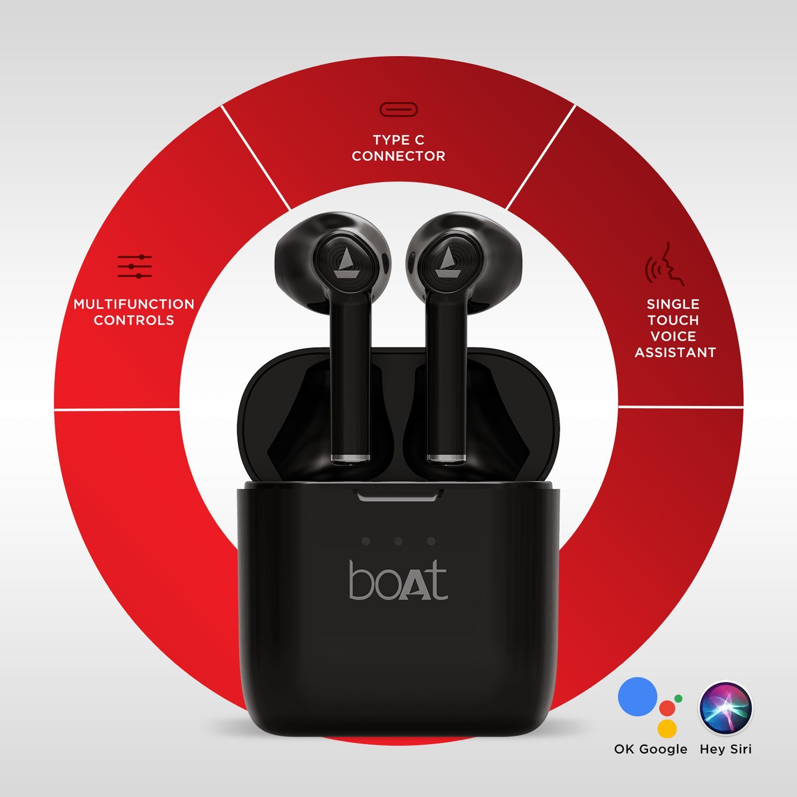 Buy boAt Airdopes 138 TWS Earbuds (12 Hours Playback, Black) Online - Croma