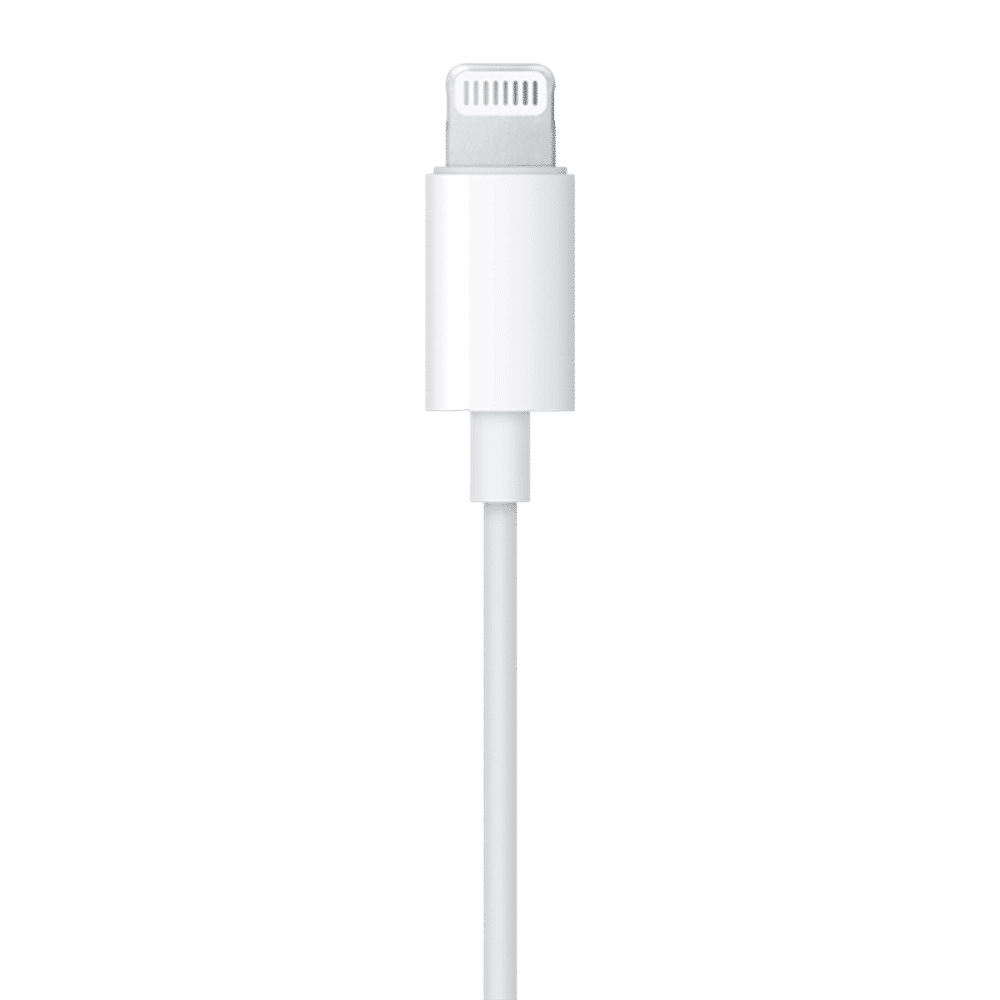 Buy Apple EarPods Wired Earphone with Mic (Lightning Connector, In Ear ...