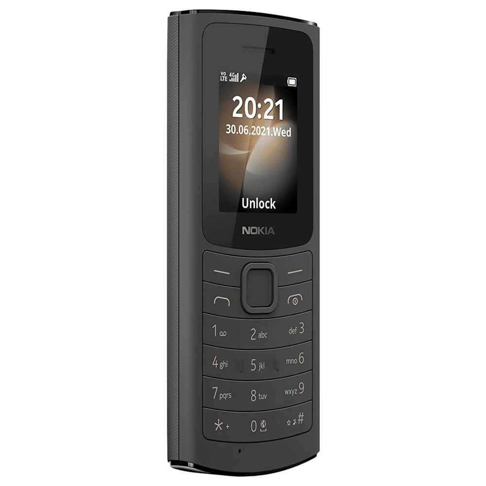 Buy Nokia 110 12LYRB21A01 (128MB, Dual SIM, Rear Camera, Charcoal ...
