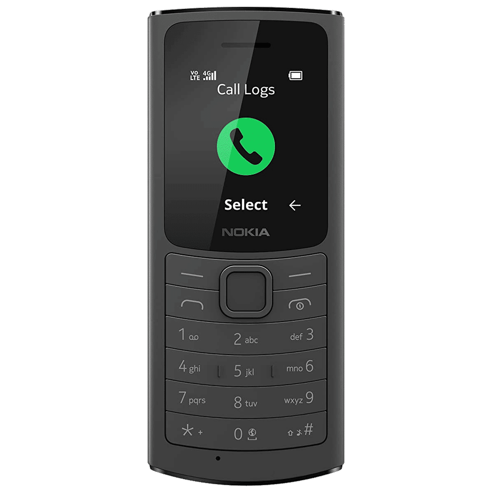 Buy Nokia 110 12LYRB21A01 (128MB, Dual SIM, Rear Camera, Charcoal ...