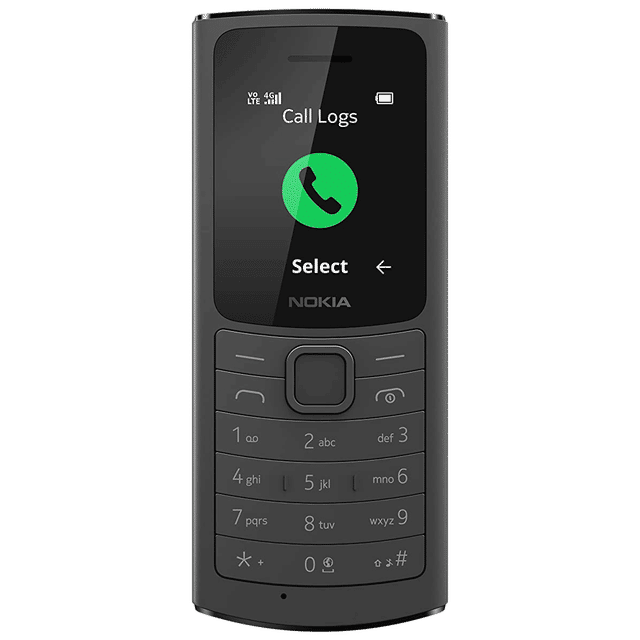 Buy Nokia 110 12LYRB21A01 (128MB, Dual SIM, Rear Camera, Charcoal ...