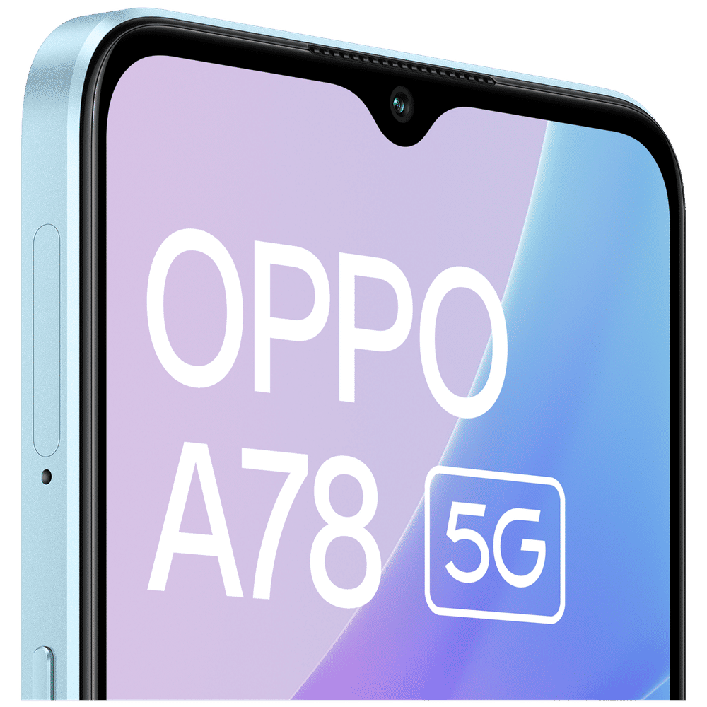Buy Oppo A78 5G (8GB RAM, 128GB, Glowing Blue) Online - Croma
