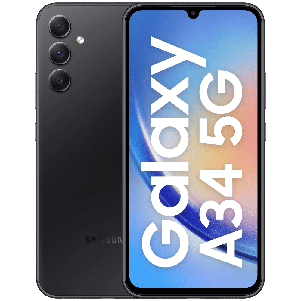 Buy Samsung Galaxy A34 5G (8GB RAM, 128GB, Awesome Graphite) Online - Croma