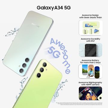 Buy Samsung Galaxy A34 5G (8GB RAM, 128GB, Awesome Graphite) Online - Croma