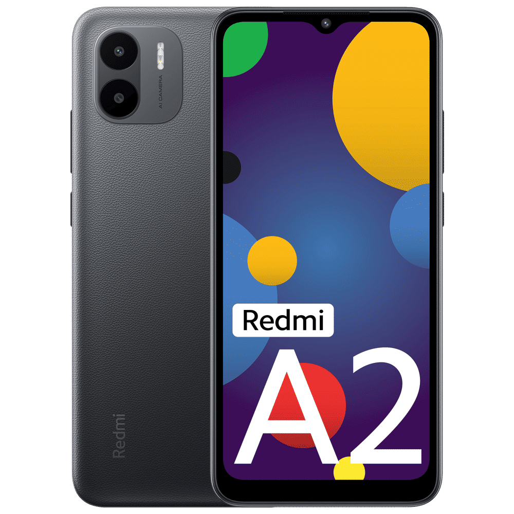 Buy Redmi A2 (4GB RAM, 64GB, Classic Black) Online - Croma