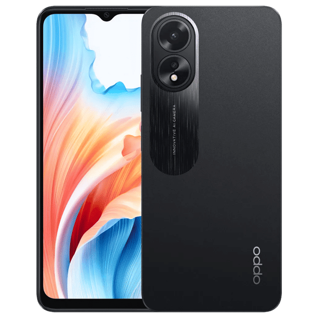 Buy oppo A38 (4GB RAM, 128GB, Glowing Black) Online - Croma