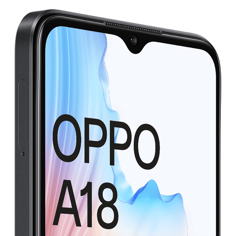 Buy oppo A18 (4GB RAM, 64GB, Glowing Black) Online - Croma