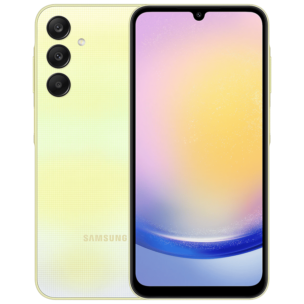 Buy SAMSUNG Galaxy A25 5G (8GB RAM, 128GB, Yellow) Online - Croma