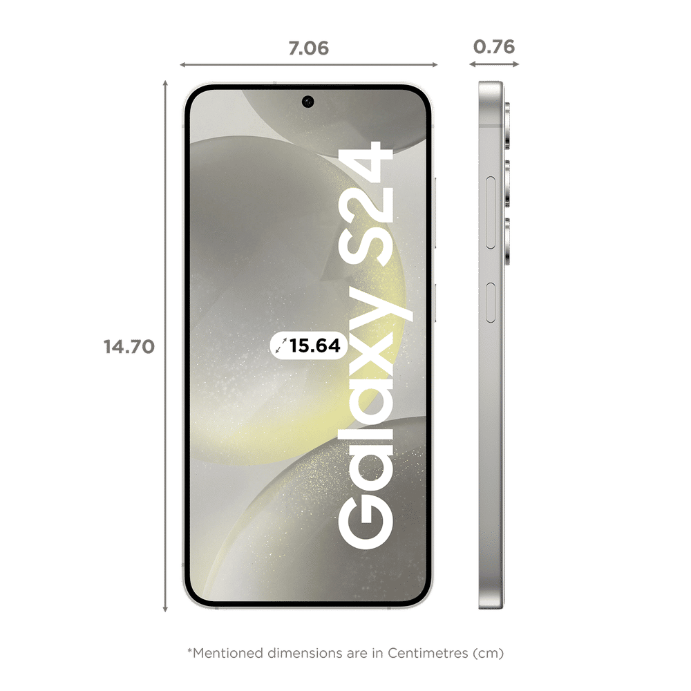 Buy SAMSUNG Galaxy S24 5G (8GB RAM, 256GB, Marble Gray) Online - Croma