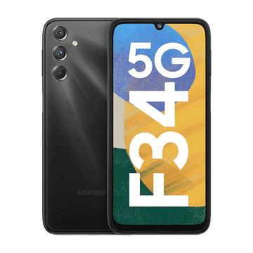 Buy SAMSUNG Galaxy F34 5G (6GB RAM, 128GB, Electric Black) Online - Croma