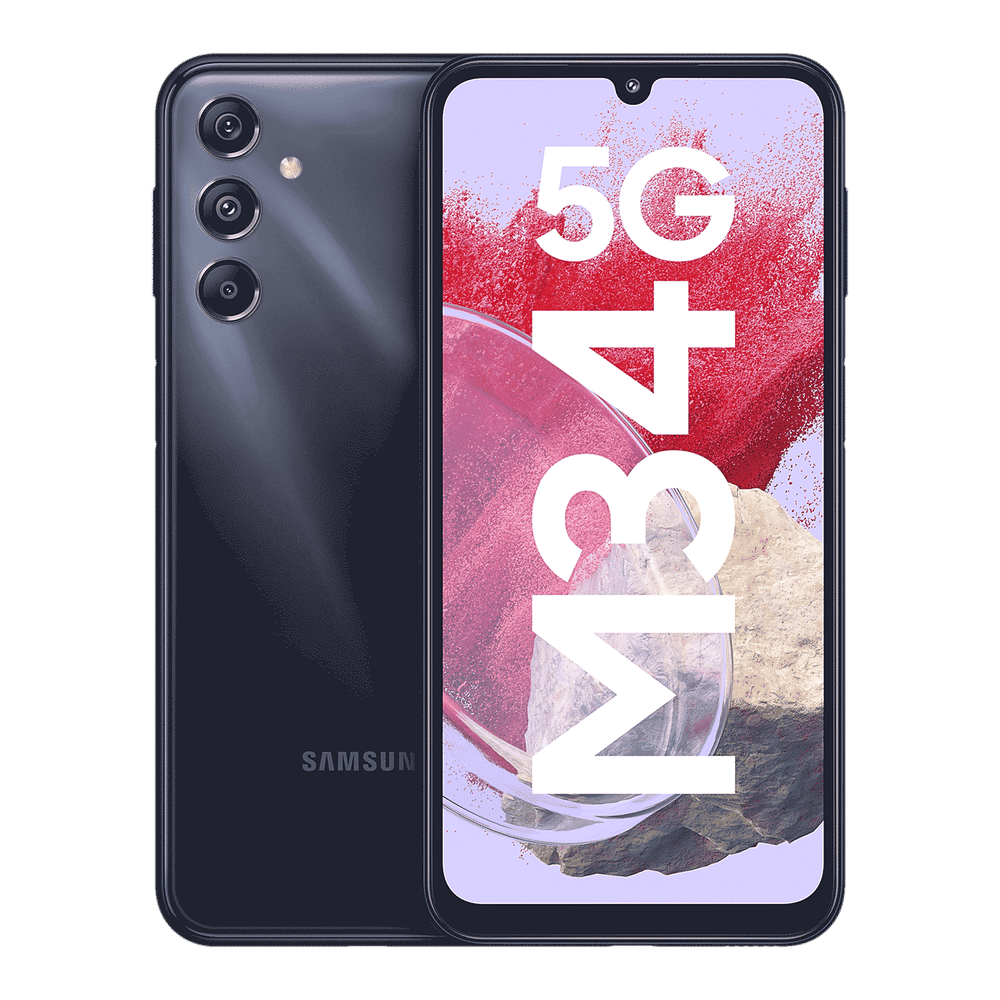 Buy SAMSUNG Galaxy M34 5G (6GB RAM, 128GB, Midnight Blue) Online - Croma