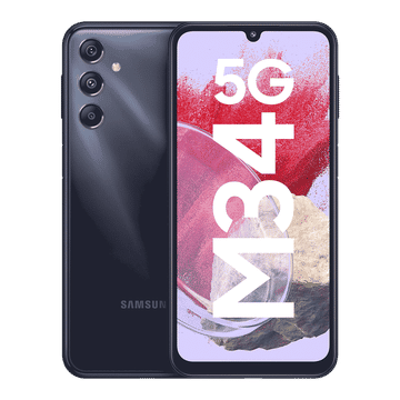 Buy SAMSUNG Galaxy M34 5G (6GB RAM, 128GB, Midnight Blue) Online - Croma