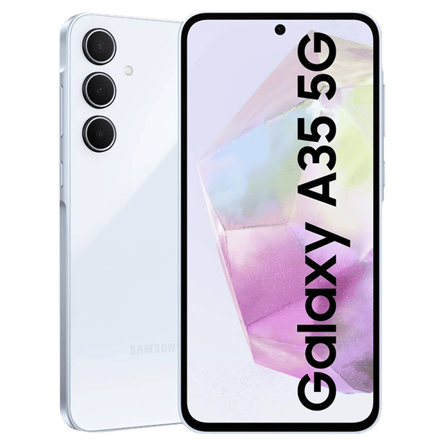 Buy SAMSUNG Galaxy A35 5G (8GB RAM, 128GB, Awesome Iceblue) Online – Croma