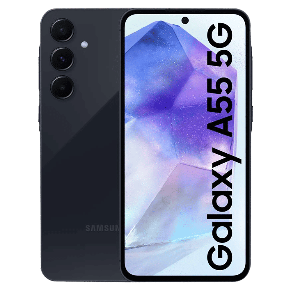 Buy SAMSUNG Galaxy A55 5G (12GB RAM, 256GB, Awesome Navy) Online – Croma
