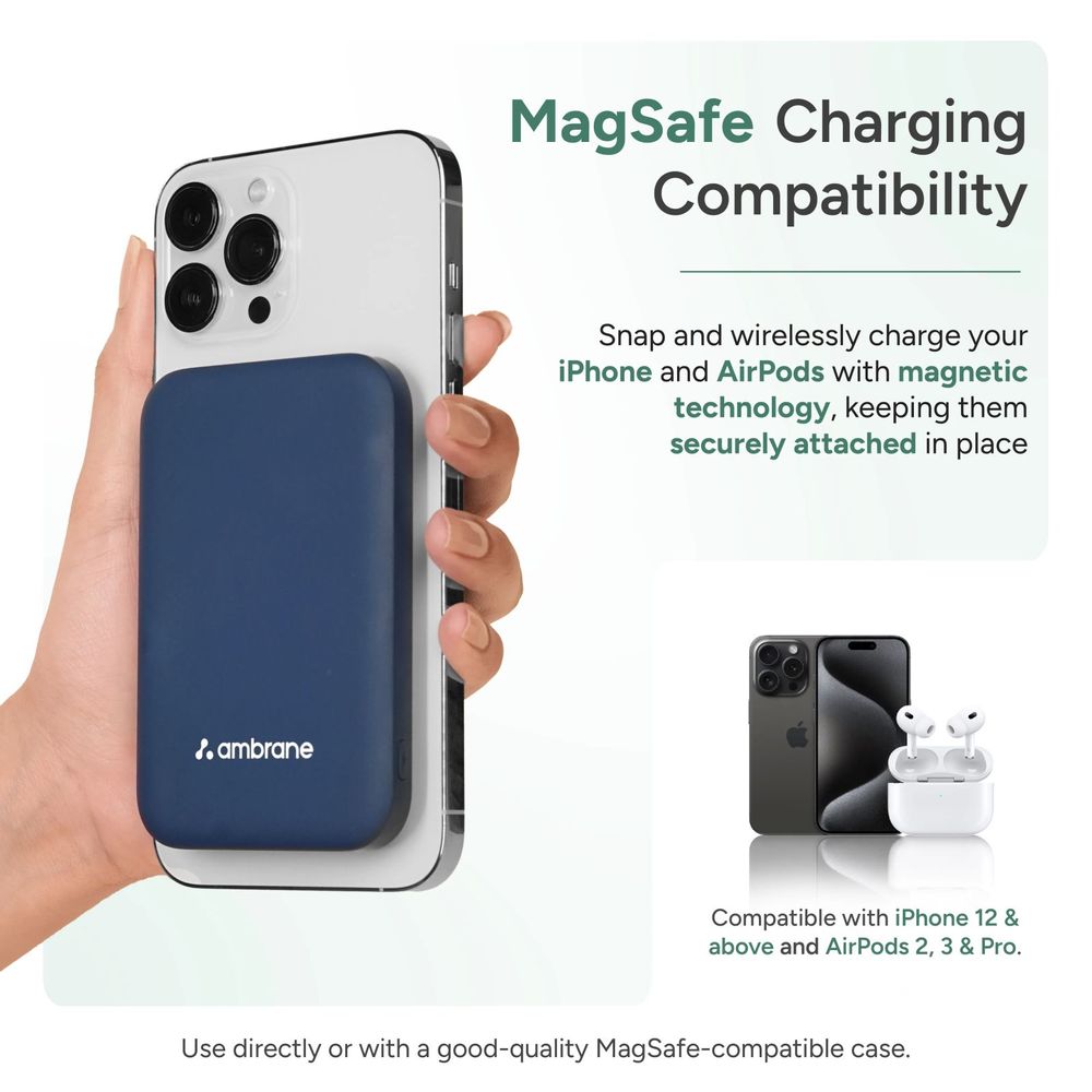 Buy ambrane Aerosync PB 5S 5000 mAh 22.5W Fast Charging Power Bank (1 ...