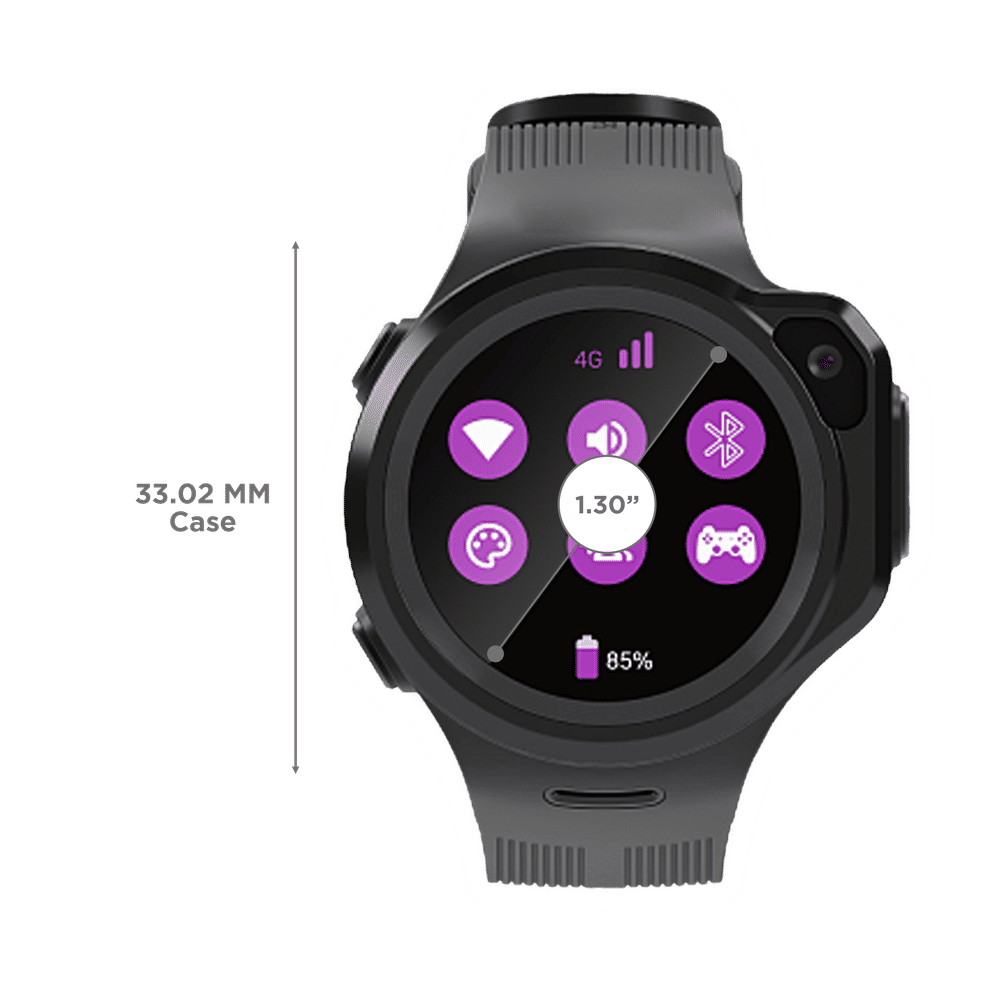 Buy WatchOut Next-Gen Smartwatch with GPS (33.02mm Display, Water ...