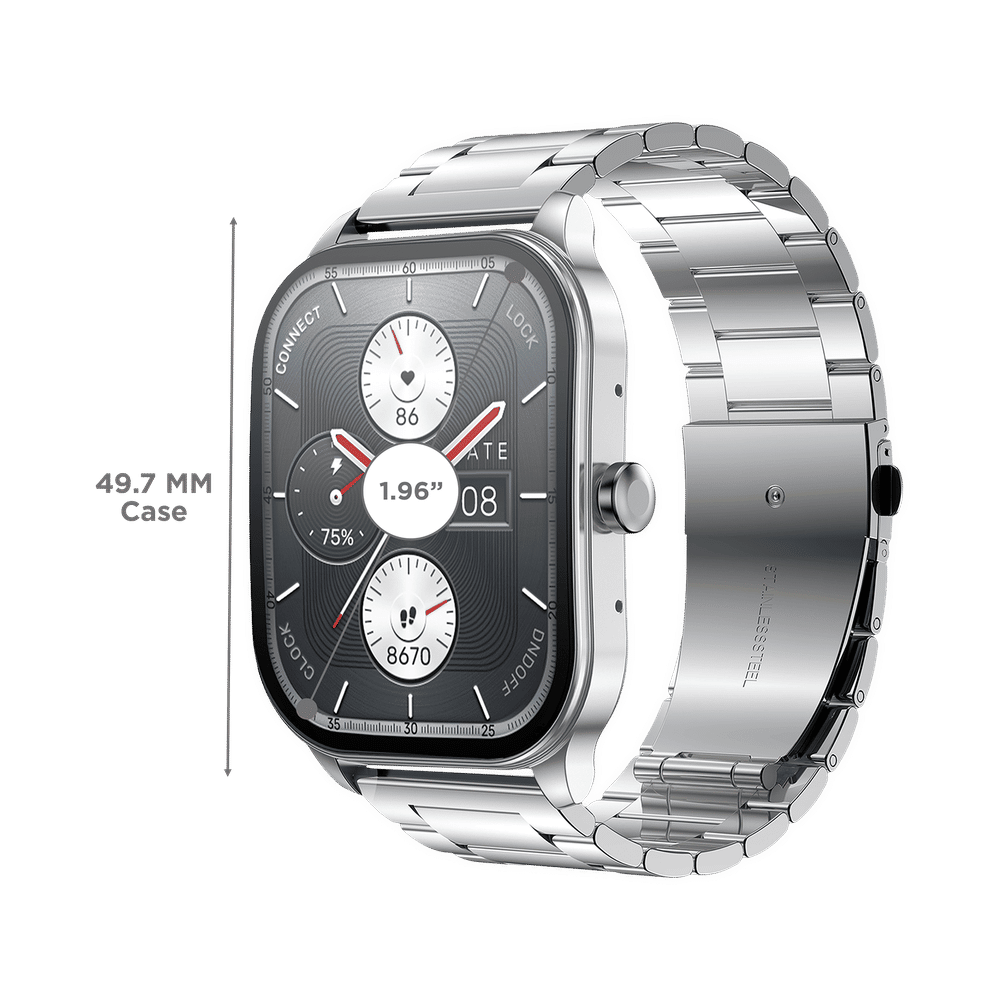 Buy amazfit Pop 3S Smartwatch with Bluetooth Calling (49.7mm AMOLED ...