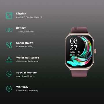 Buy TITAN Smart 3.0 Smartwatch with Bluetooth Calling (49.7mm Super ...
