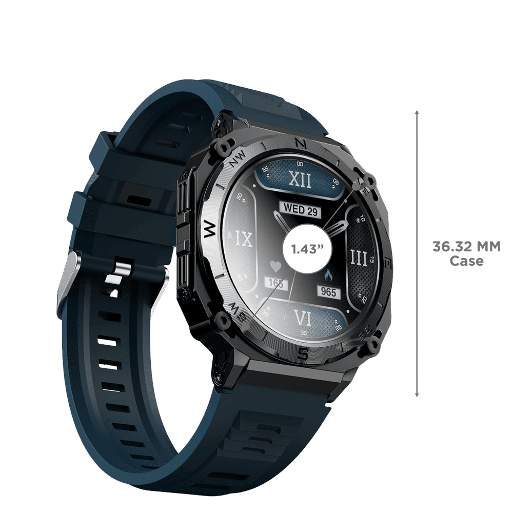 Buy boAt Enigma X500 Smartwatch with Bluetooth Calling (42mm, AMOLED ...