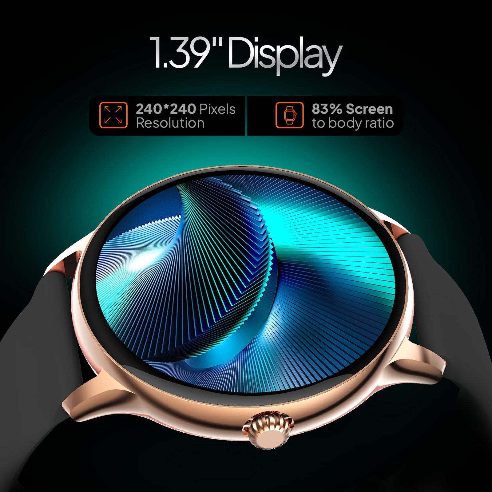 Buy FIRE-BOLTT Phoenix Pro Smartwatch with Bluetooth Calling (35.3mm ...