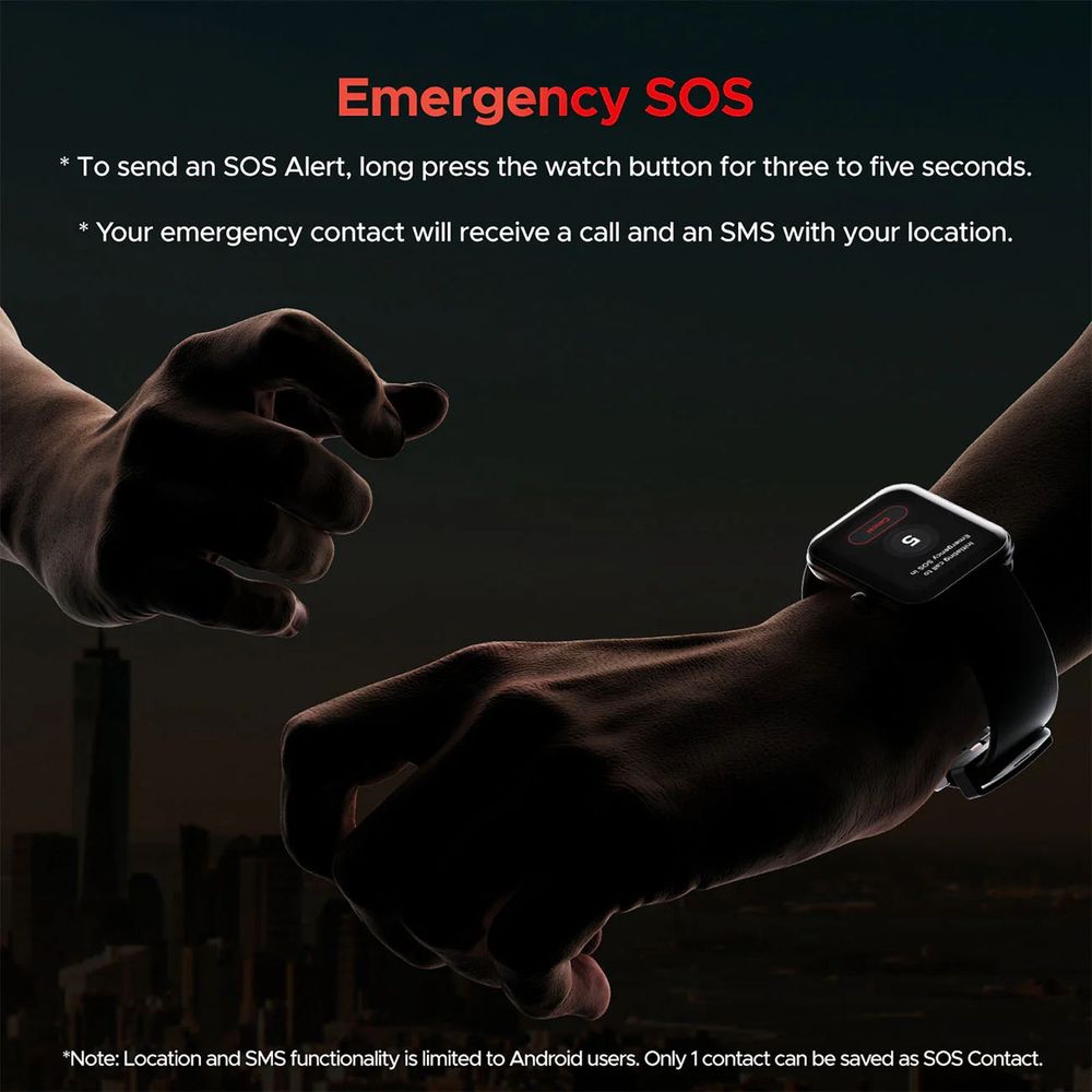 Buy boAt Storm Call 3 Smartwatch with Bluetooth Calling (46.48mm HD ...