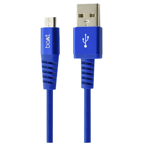 Buy boAt Rugged 700 V3 Type A to Micro USB 4.9 Feet (1.5M) Cable ...