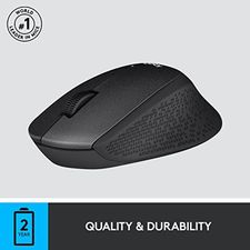 Buy logitech M331 Plus 2.4GHz Wireless Optical Mouse with Silent Click ...