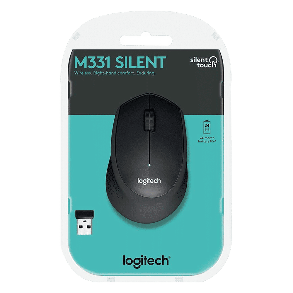 Buy logitech M331 Plus 2.4GHz Wireless Optical Mouse with Silent Click ...