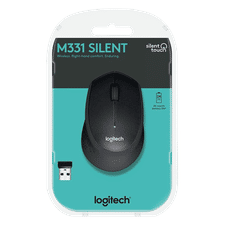 Buy logitech M331 Plus 2.4GHz Wireless Optical Mouse with Silent Click ...