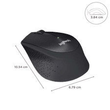 Buy logitech M331 Plus 2.4GHz Wireless Optical Mouse with Silent Click ...