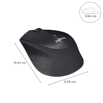 Buy logitech M331 Plus 2.4GHz Wireless Optical Mouse with Silent Click ...