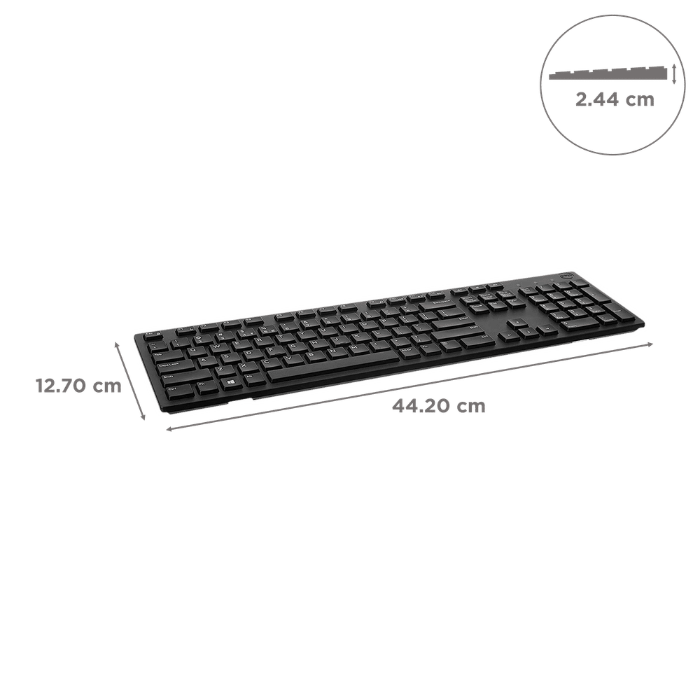 Buy DELL KB216 Wired Keyboard with Multimedia Keys (Spill Resistant ...