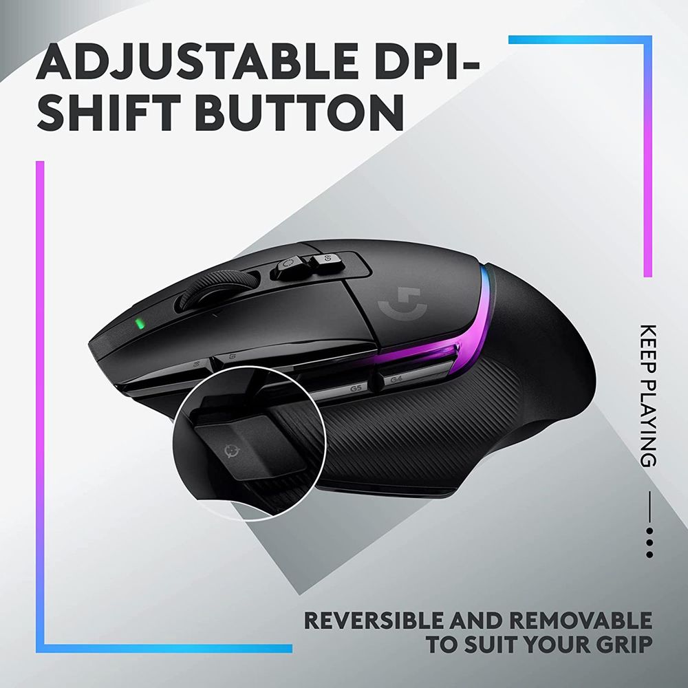Buy logitech G502 X Plus Rechargeable Wireless Optical Gaming Mouse ...