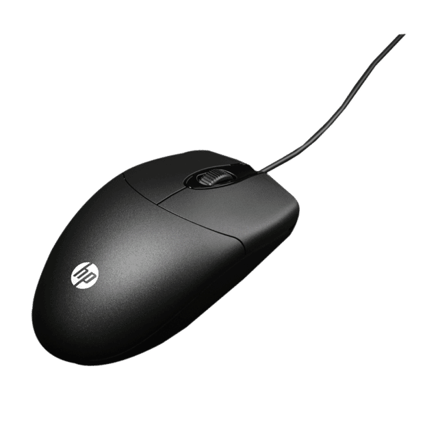 Buy HP M050 Wired Mouse (1200 DPI, Optical Engine, Black) Online - Croma