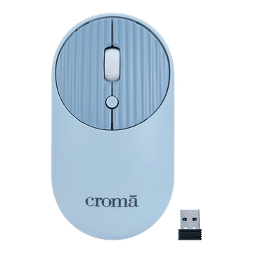Buy Croma 2.4 GHz Wireless Optical Mouse with Power Saving Feature ...