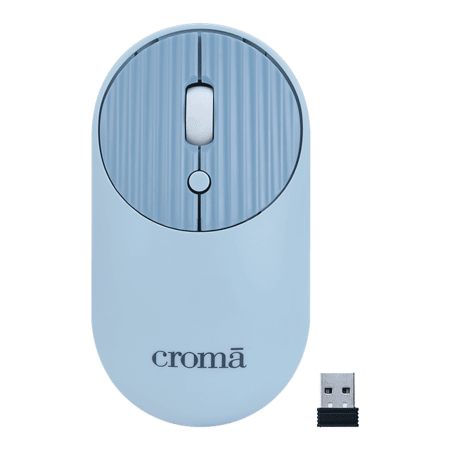 Buy Croma 2.4 GHz Wireless Optical Mouse with Power Saving Feature ...