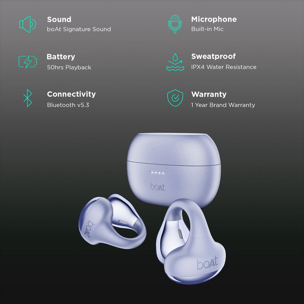 Buy boAt Airdopes Loop TWS Earbuds with Noise Isolation (IPX4 Splash ...