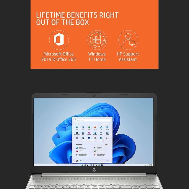 Buy HP 15s-eq2144AU AMD Ryzen 5 (15.6 inch, 8GB, 512GB, Windows 11, MS ...