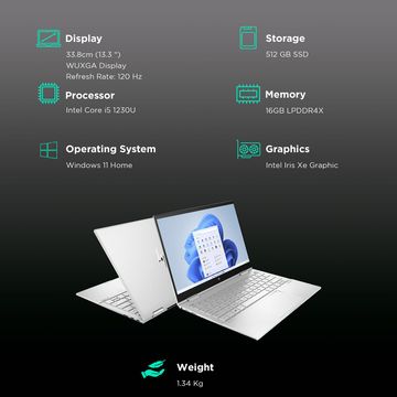 Buy HP Envy X360 13-bf0121TU Intel Core i5 12th Gen (13.3 inch, 16GB ...