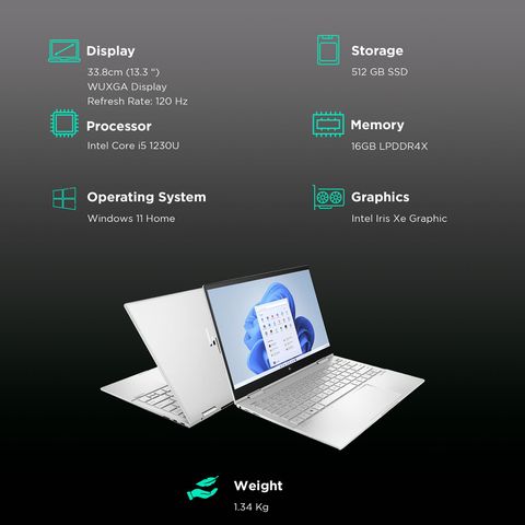 Buy HP Envy X360 13-bf0121TU Intel Core i5 12th Gen (13.3 inch, 16GB ...