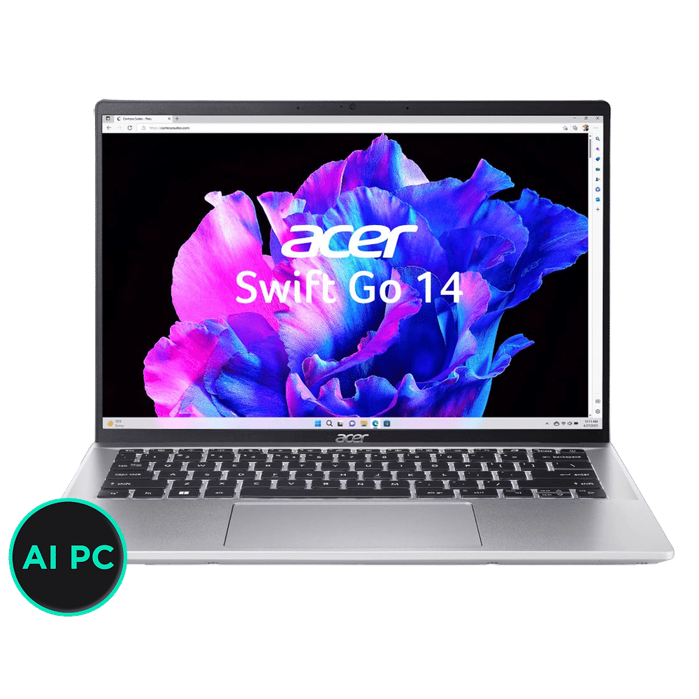 Buy acer Swift Go 14 Intel Core Ultra 5 Touchscreen Thin and Light ...