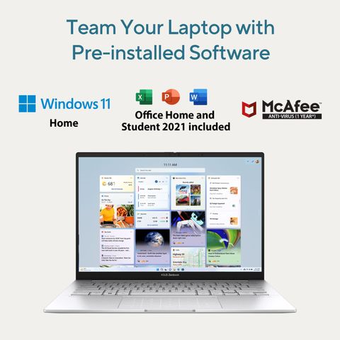 Buy ASUS Zenbook 14 UX3405MA-PZ751WS Intel Evo Core Ultra 7 Touchscreen ...