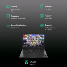 Buy HP Omen 16 wf1096TX Intel Core i7 14th Gen Gaming Laptop (16GB, 1TB ...