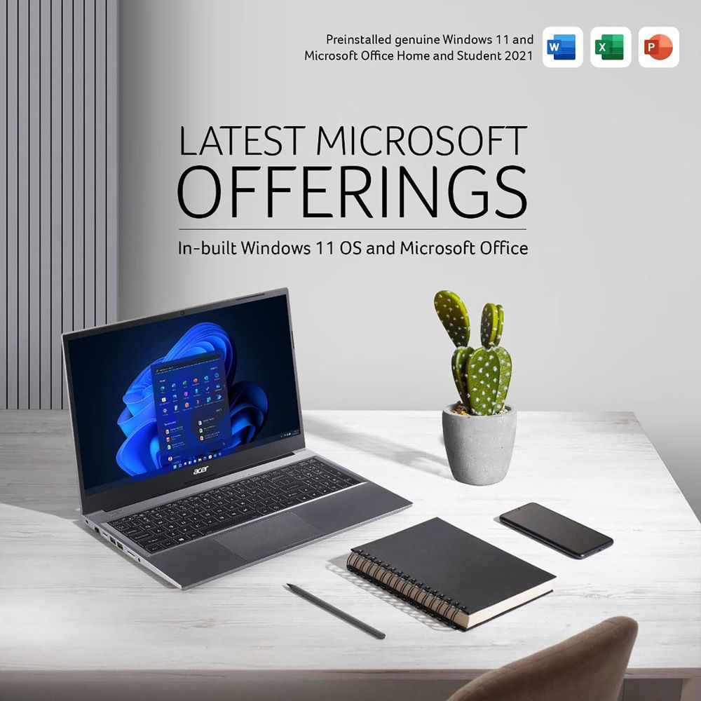 Buy acer Aspire Lite AL15-52 Intel Core i3 12th Gen Thin & Light Laptop ...