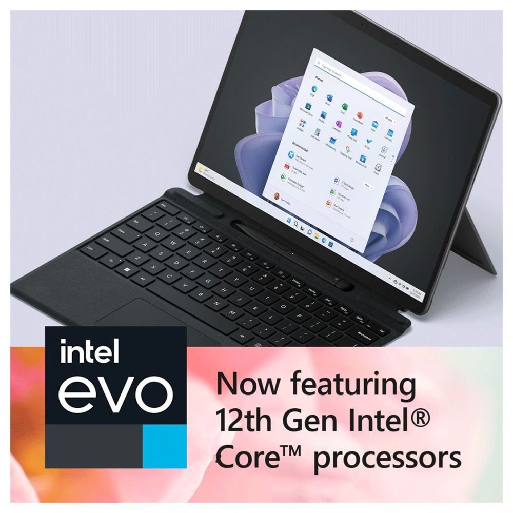 Buy Microsoft Surface Pro 9 Wi-Fi Windows Tablet (13 Inch, 8GB RAM ...