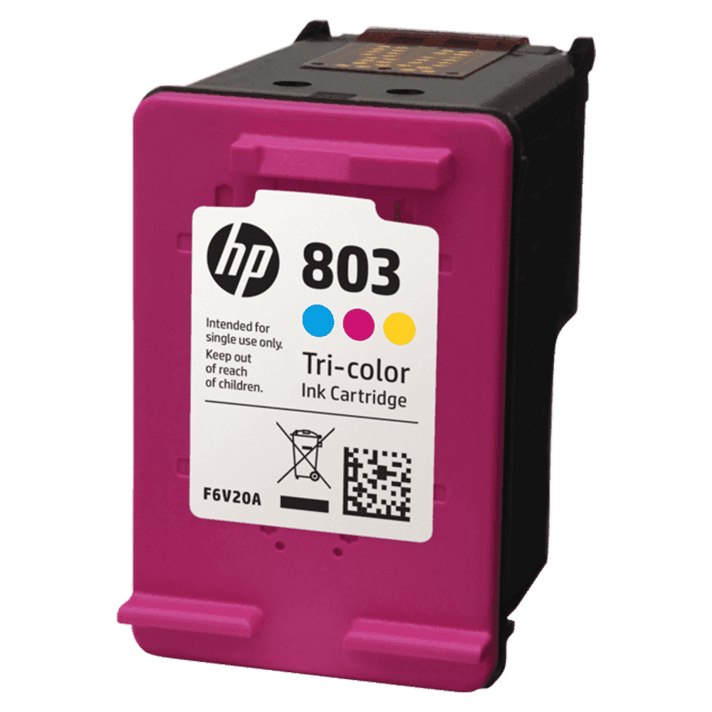 Buy HP 803 Original Ink Cartridge (889296532163N, Tri-color) Online - Croma