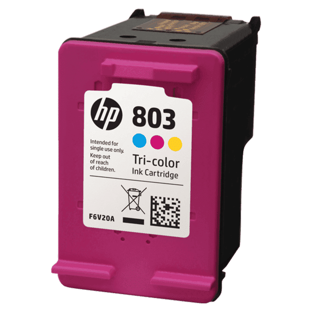 Buy HP 803 Original Ink Cartridge (889296532163N, Tri-color) Online - Croma